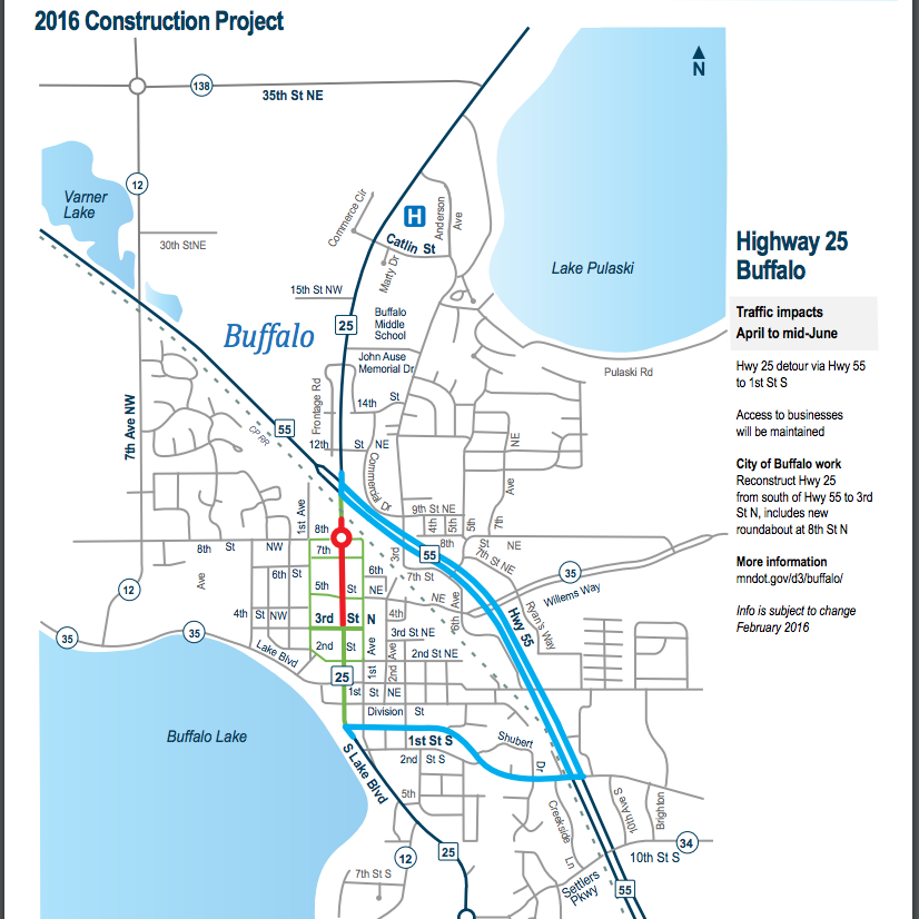 Major Roadwork to Tie Up Downtown Buffalo Begins Next Week - North ...