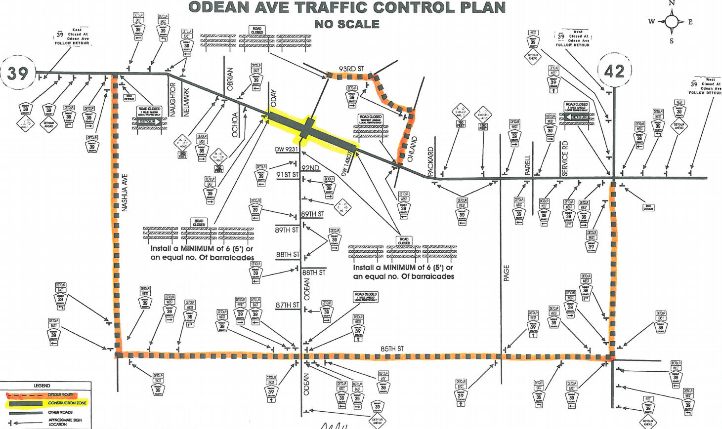 Major Road Closures in Otsego Set for June 1, Last Two Weeks - North ...