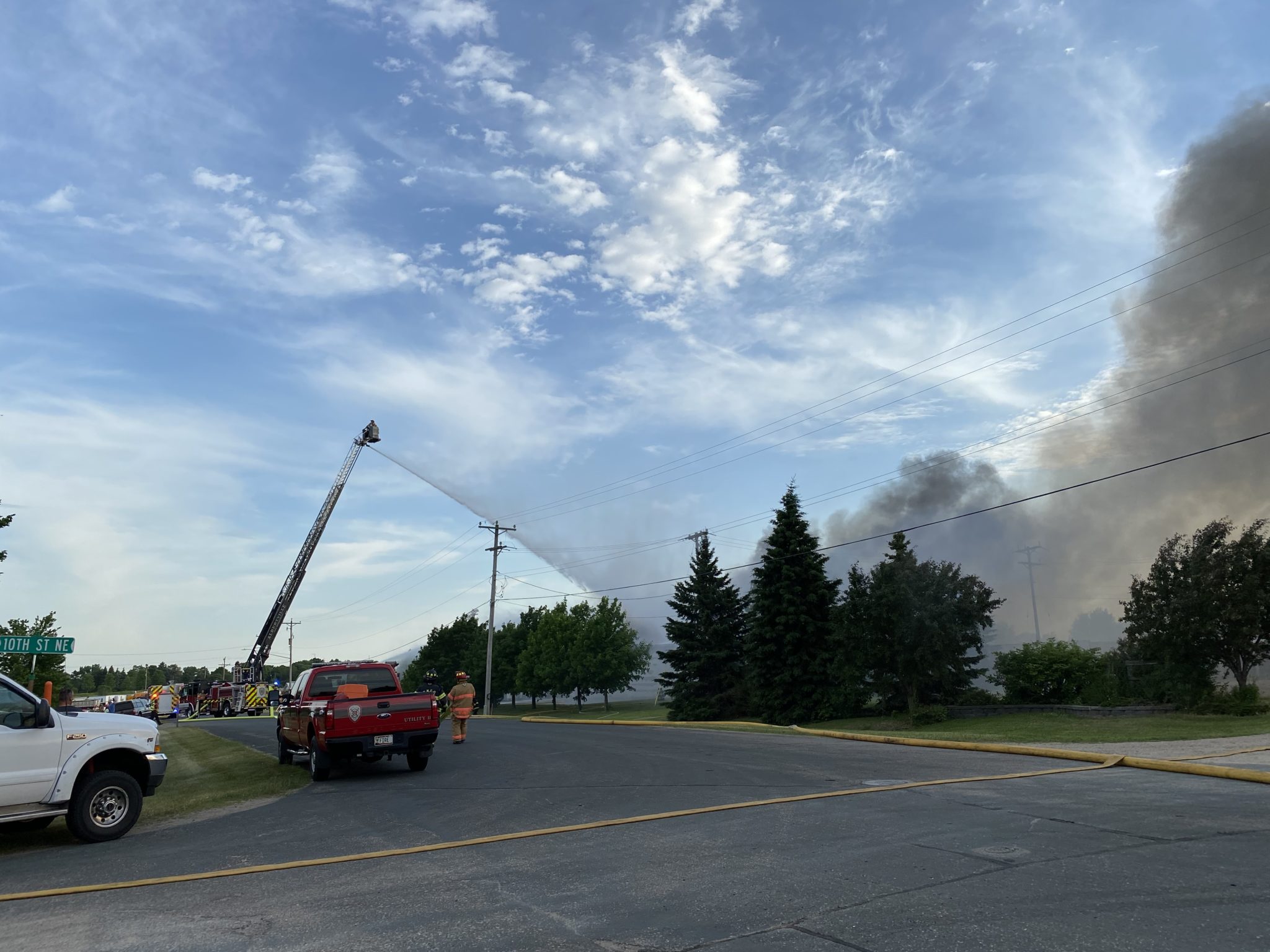 BREAKING: Fire Levels Business in Hanover Industrial Park - North ...