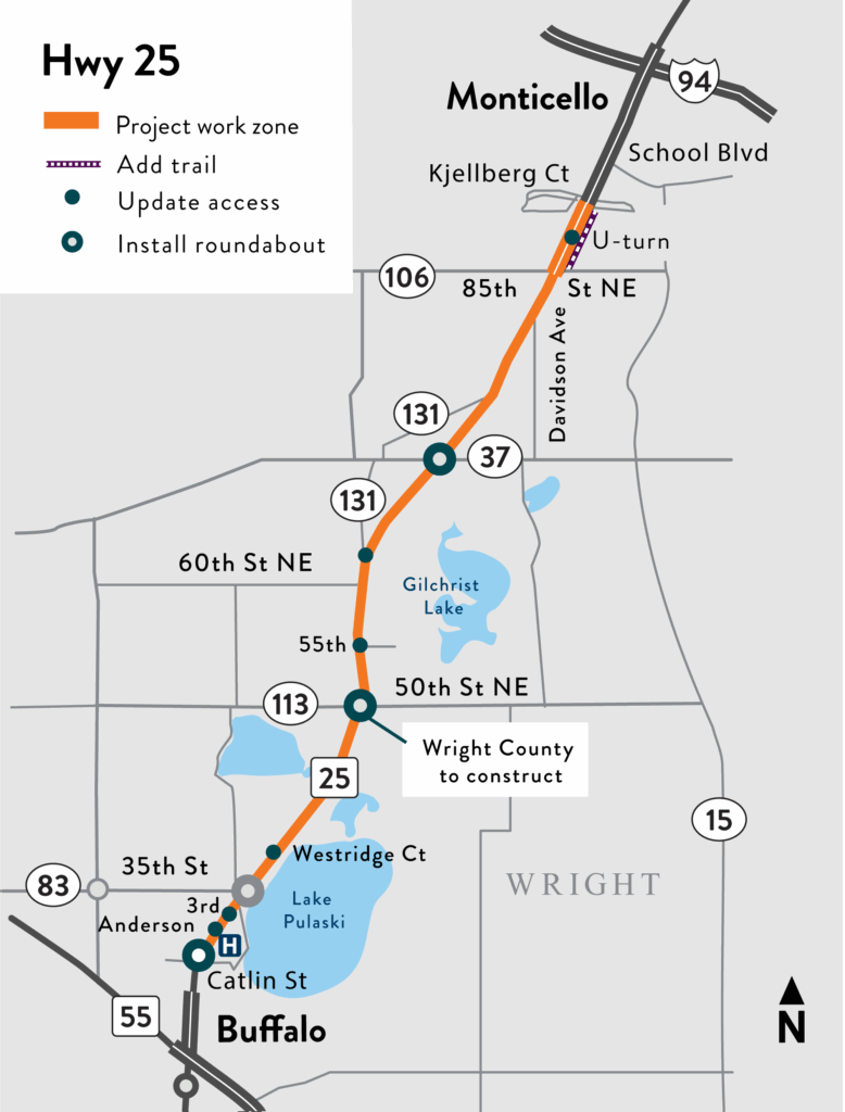 Open House for Huge Highway 25 Project Linking Buffalo/Monticello Set ...